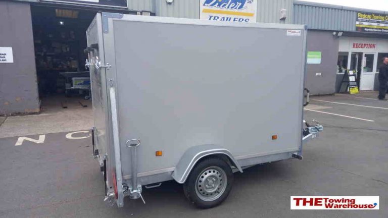 Lider Fourgon 42920 un-Braked Box Van Trailer GW 750kg, 230 x 135 x ...