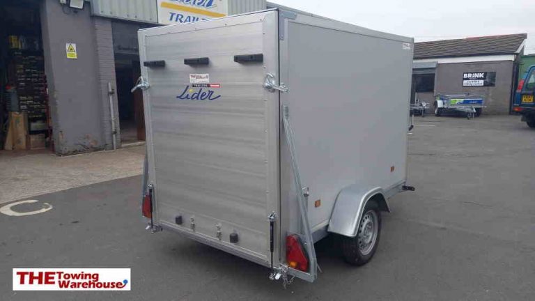 Lider Fourgon 42920 un-Braked Box Van Trailer GW 750kg, 230 x 135 x ...