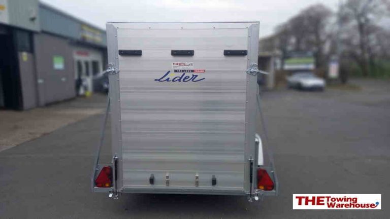 Lider Fourgon 42920 un-Braked Box Van Trailer GW 750kg, 230 x 135 x ...