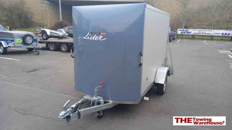 Lider Fourgon 42920 un-Braked Box Van Trailer GW 750kg, 230 x 135 x ...