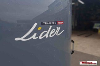 Lider Fourgon 42920 un-Braked Box Van Trailer GW 750kg, 230 x 135 x ...