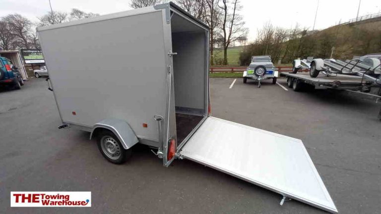 Lider Fourgon 42920 un-Braked Box Van Trailer GW 750kg, 230 x 135 x ...