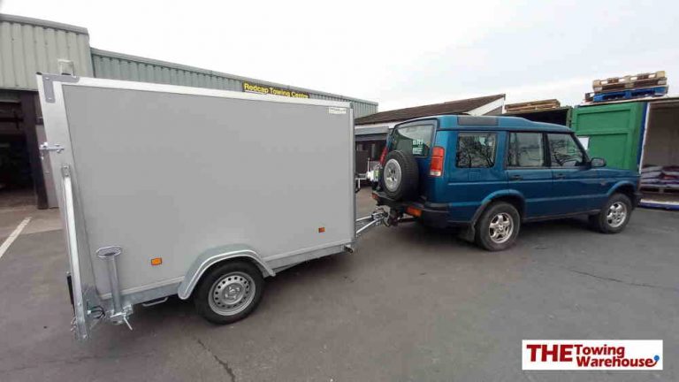 Lider Fourgon 42920 un-Braked Box Van Trailer GW 750kg, 230 x 135 x ...